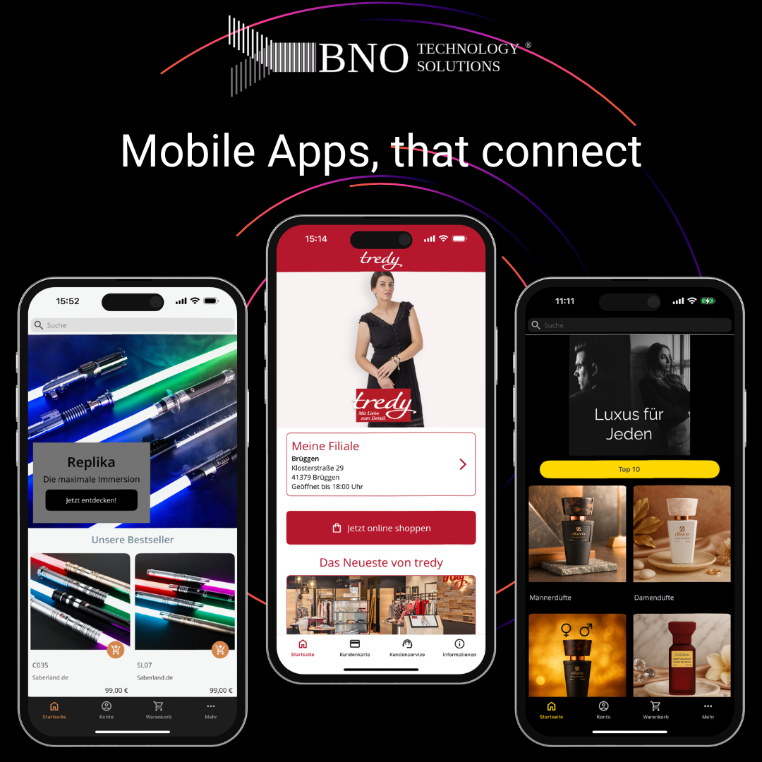 BNO Technology Solutions - Mobile Apps, that connect